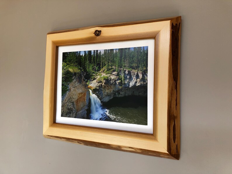 Live Edge Wood Picture Frame, Home Decor,rustic Frame, Wall Decor 11x14 ...