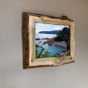 Live Edge Wood Picture Frame Rustic Decor Wall Hangings Home Decor 8x10 ...