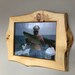 Live Edge Wood Picture Frame Rustic Decor Wall Hangings Home Decor 8x10 ...