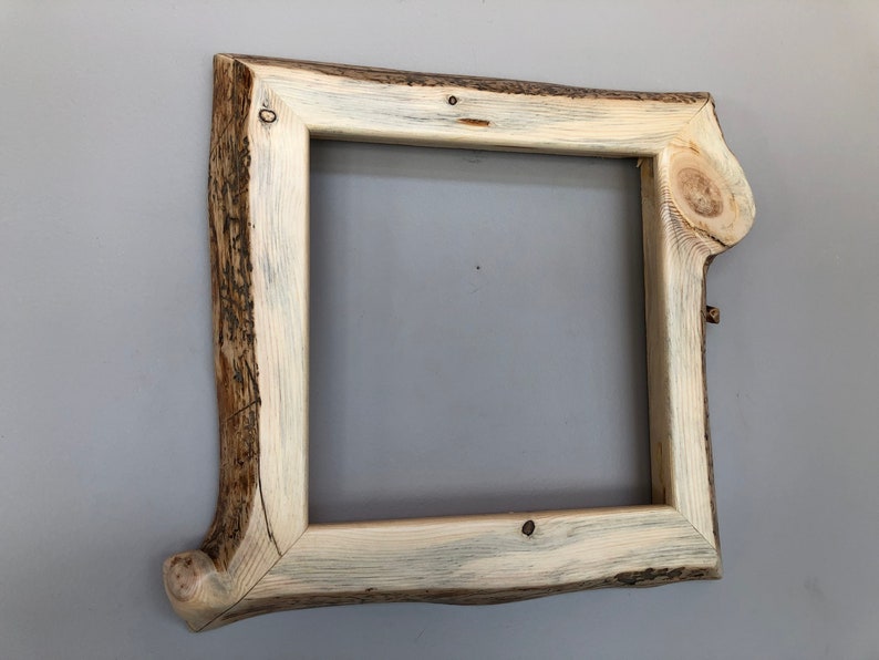 Live Edge Wood Picture Frame Home Decorrustic Frame Wall - Etsy Canada