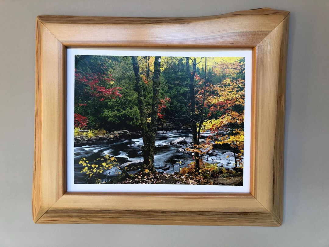 Live Edge Wood Picture Frame, Home Decor,rustic Frame, Wall Decor11x14 ...