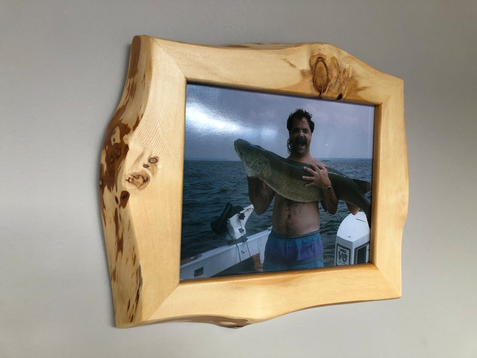 Live Edge Wood Picture Frame Rustic Decor Wall Hangings Home Decor 8x10 ...