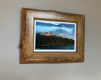 8x10 Live Edge Picture Frame Handmade Rustic Decor Wall Hangings Home ...