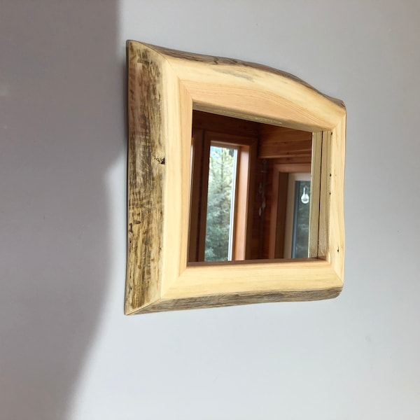 Live Edge Mirror - Etsy