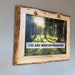 Live Edge Wood Picture Frame, Home Decor,rustic Frame, Wall Decor11x14 ...