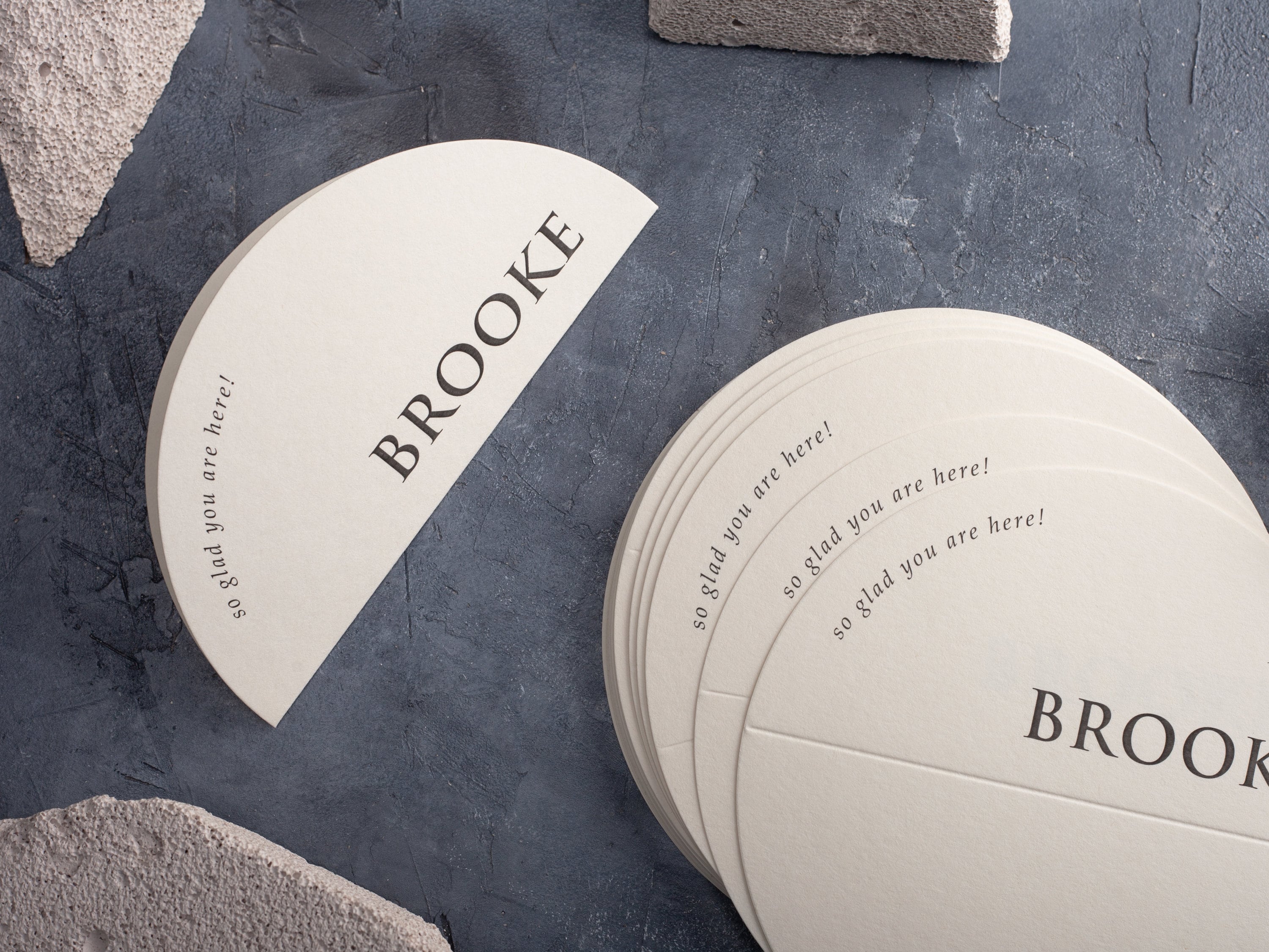 Arch-shaped Minimalist Guest Name Cards for Weddings - Etsy