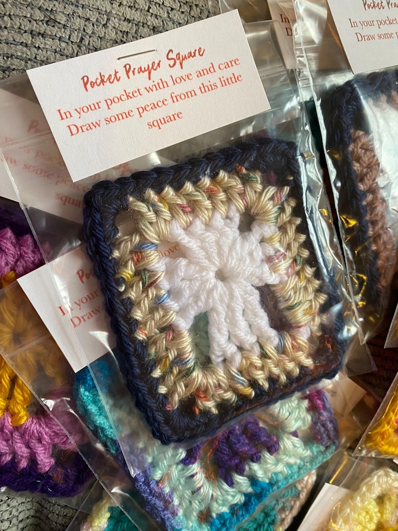 Pocket Prayer Square - Etsy