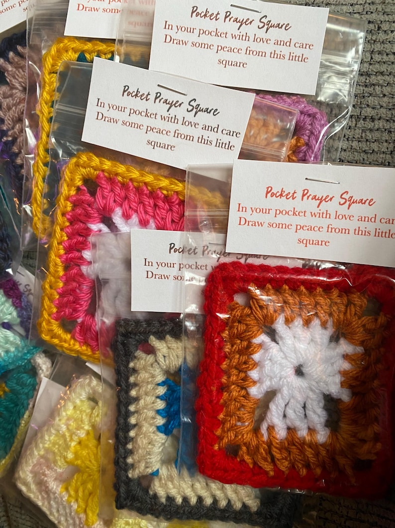 Pocket Prayer Square - Etsy