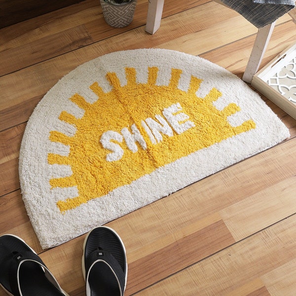 Yellow Bath Mat - Etsy