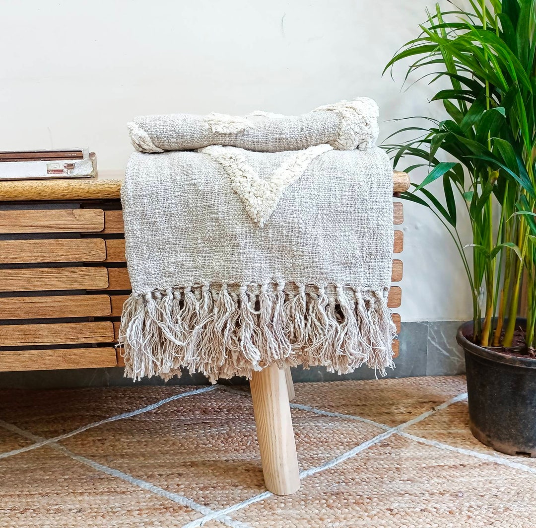 Decorative Sofa Throw for Mothers Day Gift Tufted Throw Picnic - Etsy