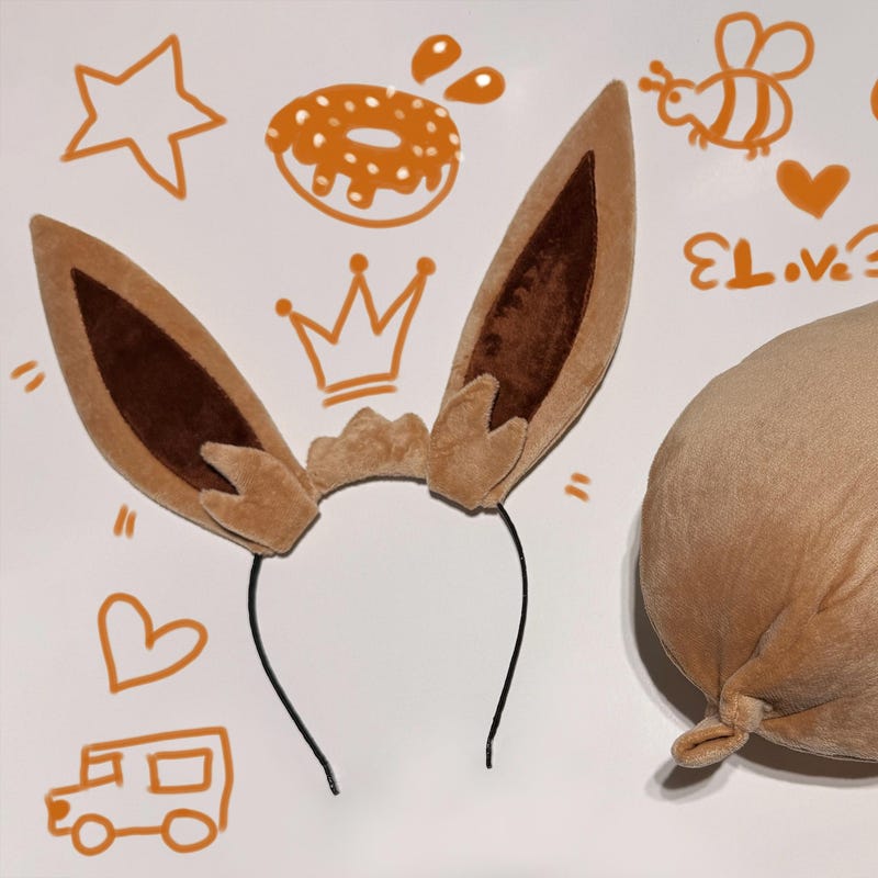 Eevee Ear and Tail - Etsy