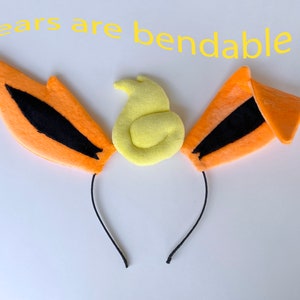 Flareon Ears Pokemon Headband for Custome, Cosplay, Birthday Party Hair ...
