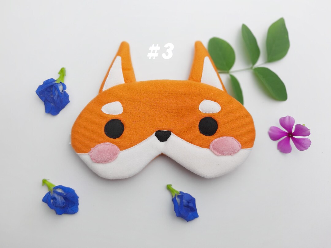 Shiba Inu / Akita Doge Sleep Mask / Eye Cover for Both Adults and Kids ...