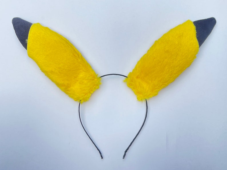 Pikachu Ears Stand-up Tail Pokemon Headband for Costume - Etsy