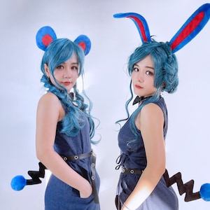 Azumarill Ears and Tail / Cosplay Headband Pokemon - Etsy