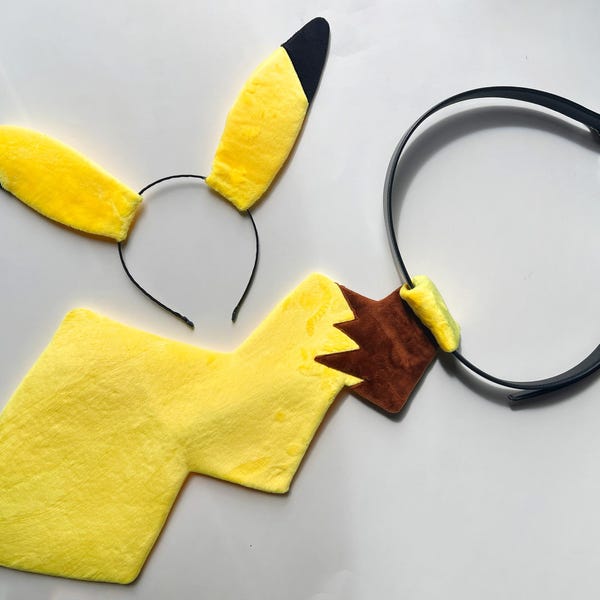 Pikachu Ears - Etsy