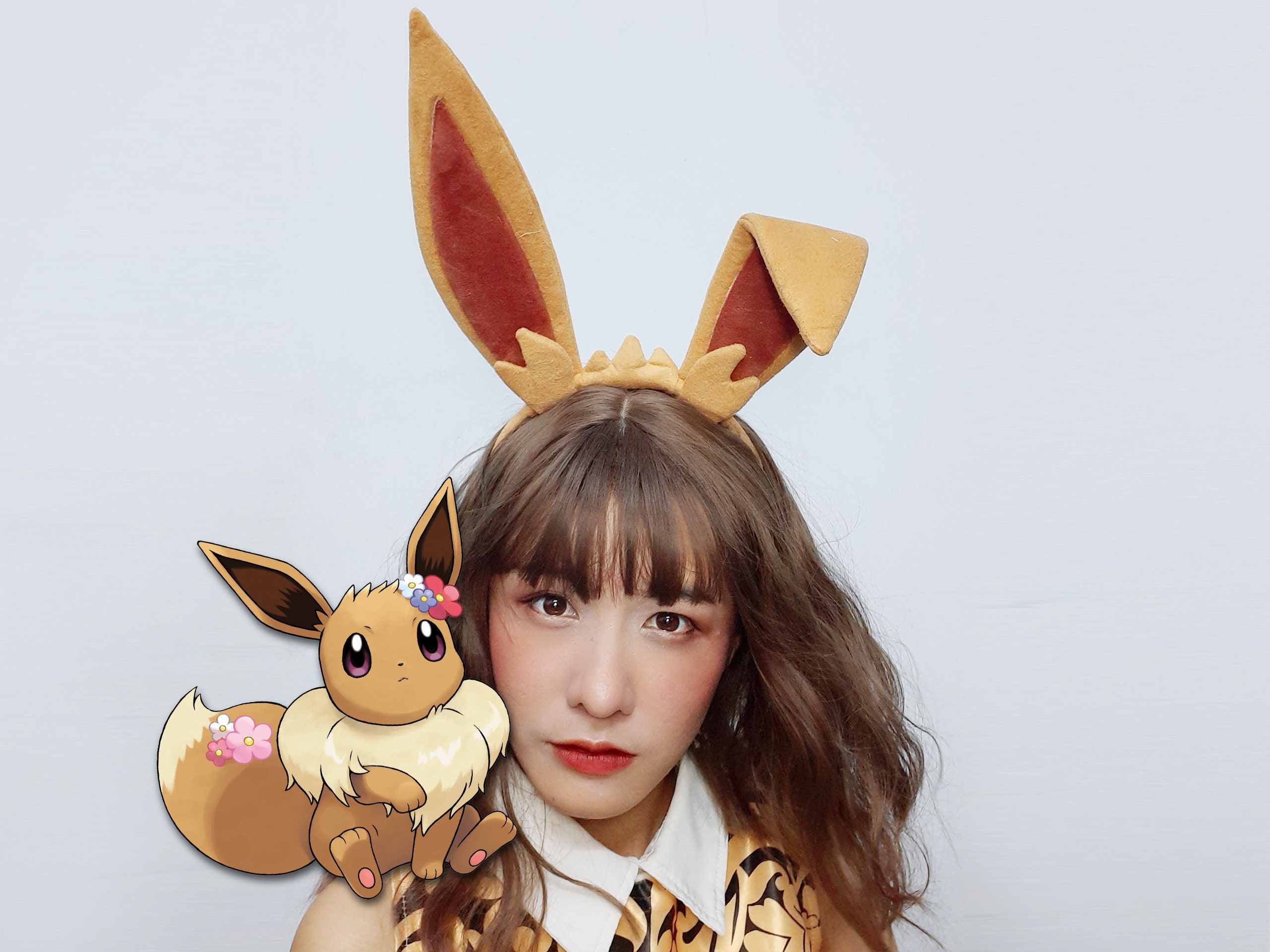 Eevee Ears Tail Pokemon Cosplay/ Costume - Etsy UK