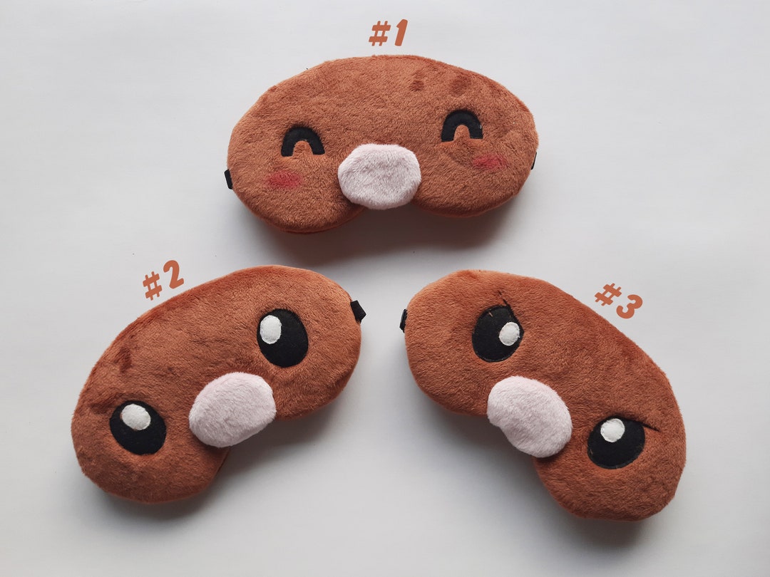 Diglett Pokemon Go Sleep Mask for Both Adults and Kids - Etsy