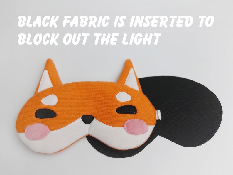 Shiba Inu / Akita Doge Sleep Mask / Eye Cover for Both Adults | Etsy