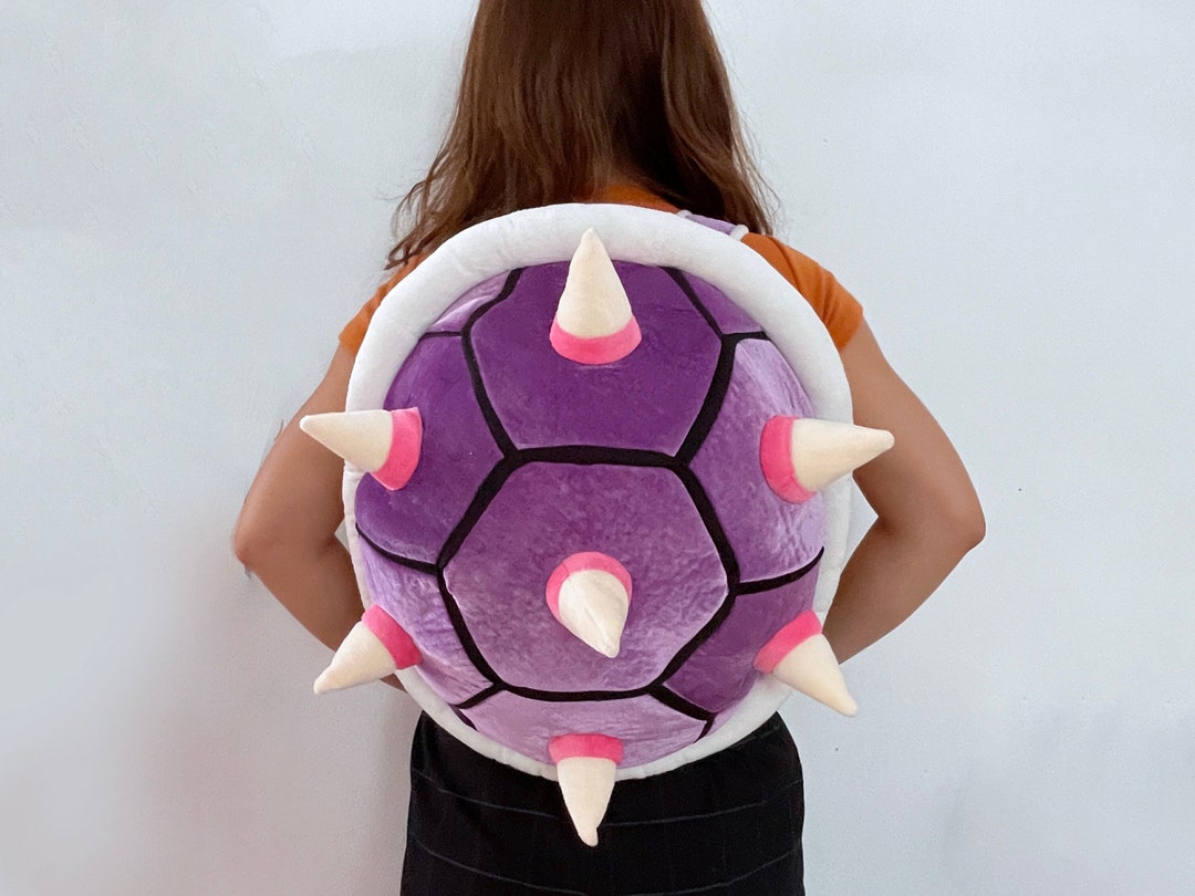 Roy Purple Turtle Backpack With Spikes - Etsy