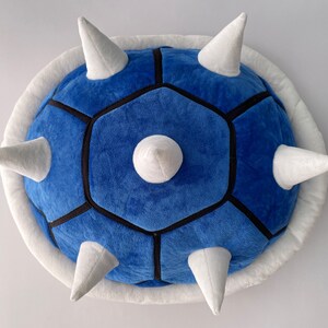 Blue Turtle Backpack With White Spike - Etsy