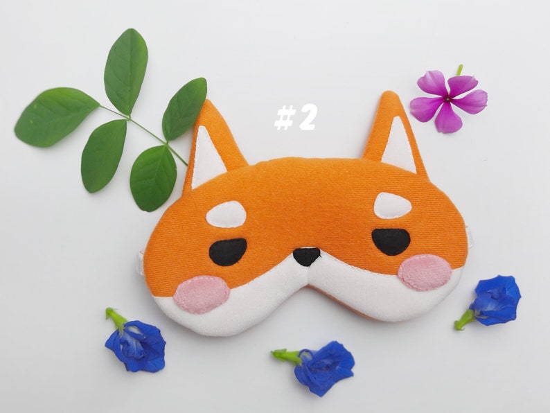 Shiba Inu / Akita Doge Sleep Mask / Eye Cover for Both Adults and Kids ...