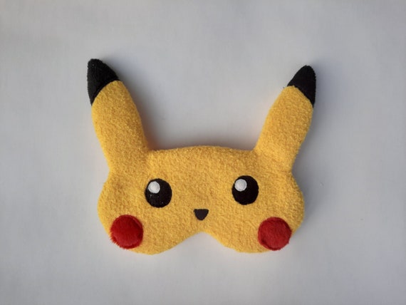 Surprised Pikachu / Pokemon Sleep Mask for Both Adults and | Etsy