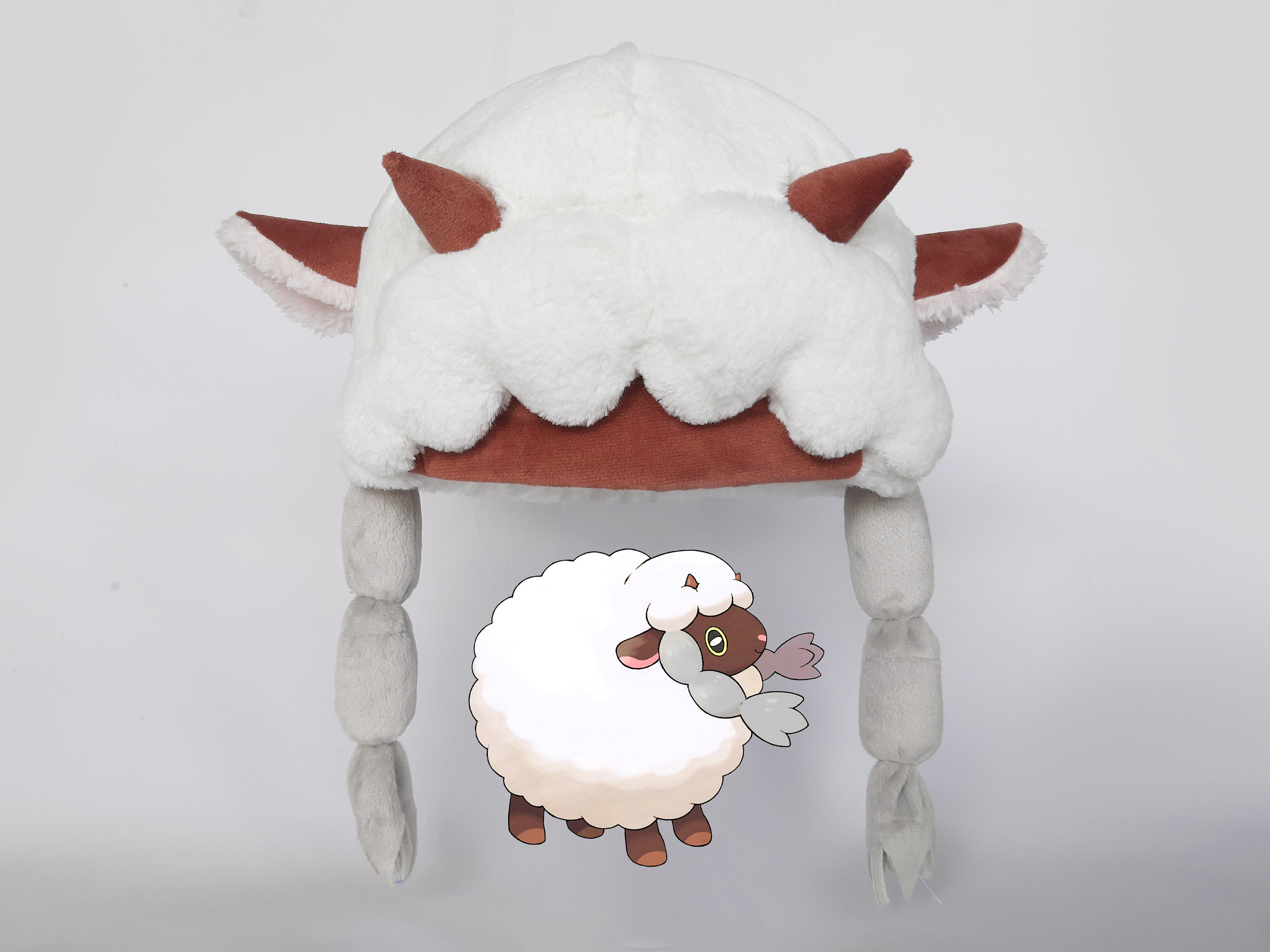 Wooloo Hat New Sheep Pokemon Beanie Loose Fitting One Fit - Etsy Canada