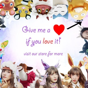 Meowth Ears and Tail in Pokemon for Cosplay / Costume - Etsy