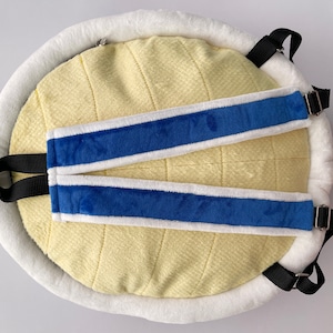 Blue Turtle Backpack With White Spike - Etsy