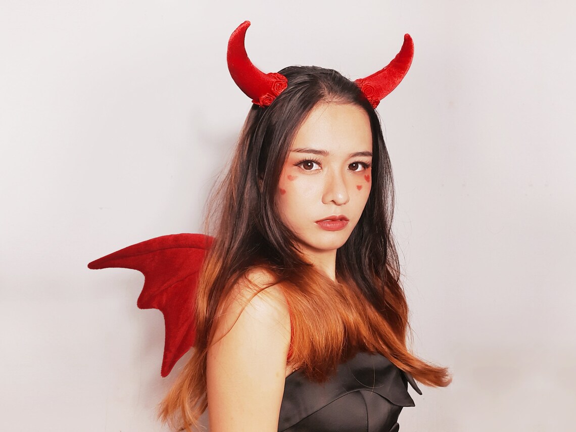 Red Fire Dragon Wings Devil / Demon / Monster Cosplay for | Etsy