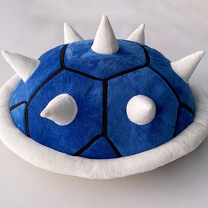 Blue Turtle Backpack With White Spike - Etsy