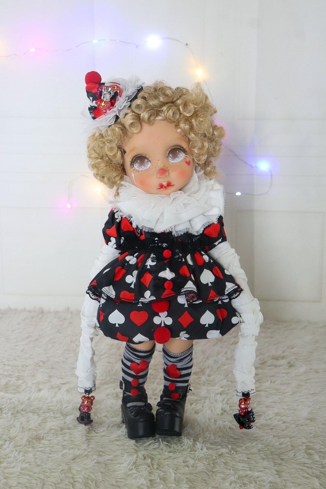 Animator Disneydoll Clown Rapunzel Cute Clown Princess Fullset Doll ...