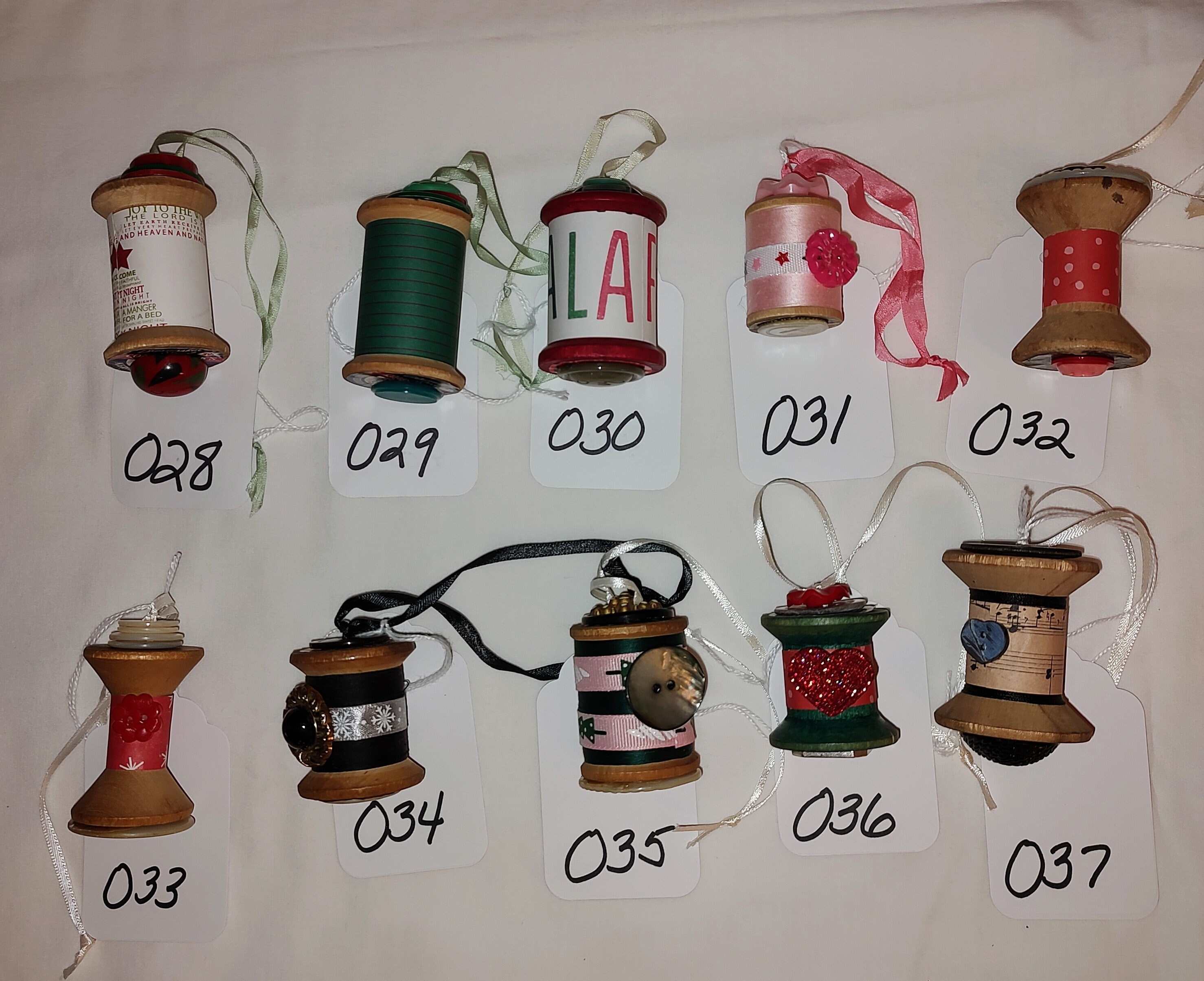 Antique Spool Ornaments - Etsy