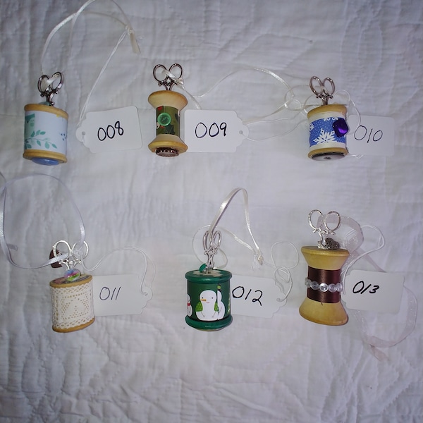 Spool Ornaments - Etsy