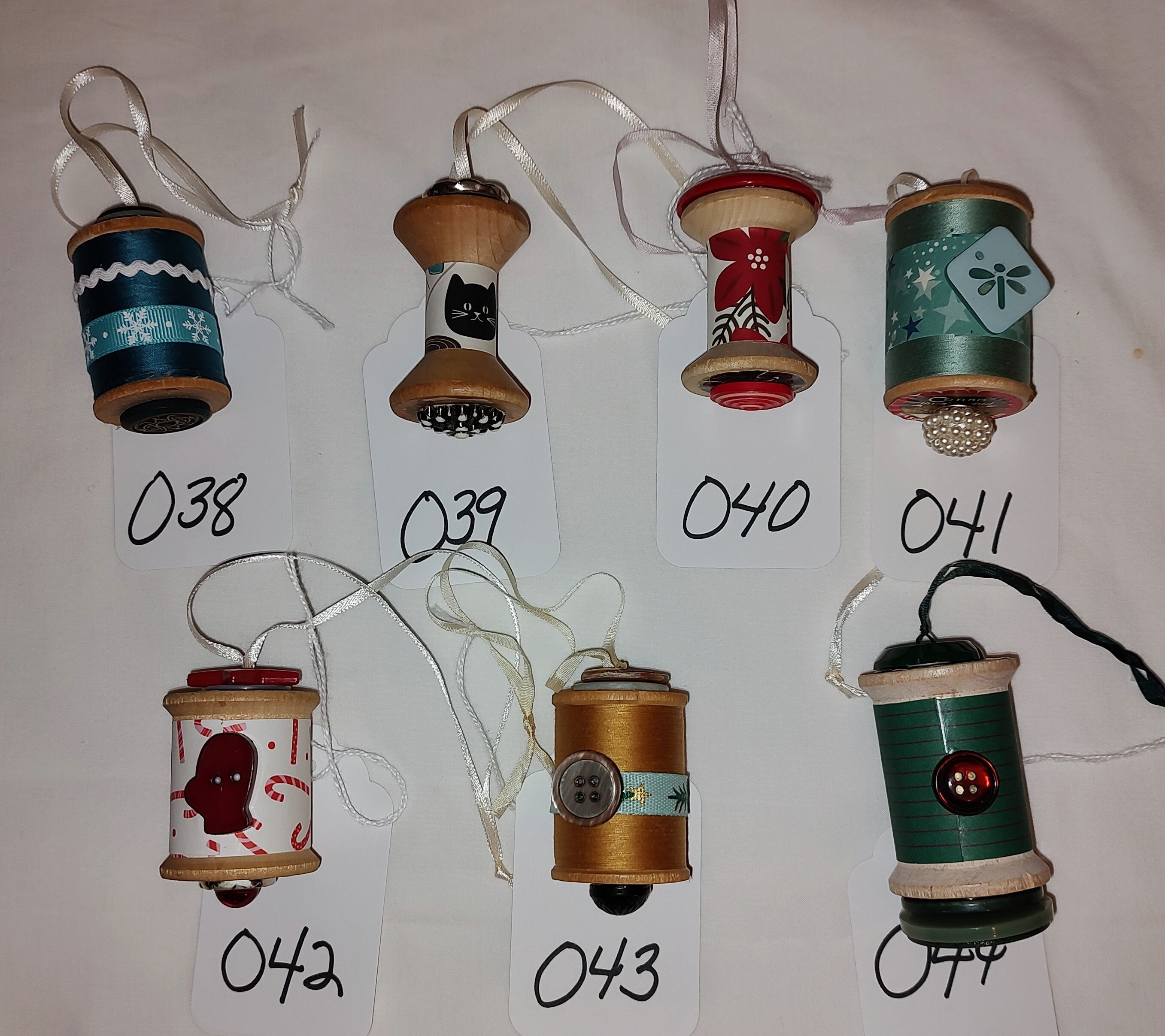 Antique Spool Ornaments - Etsy