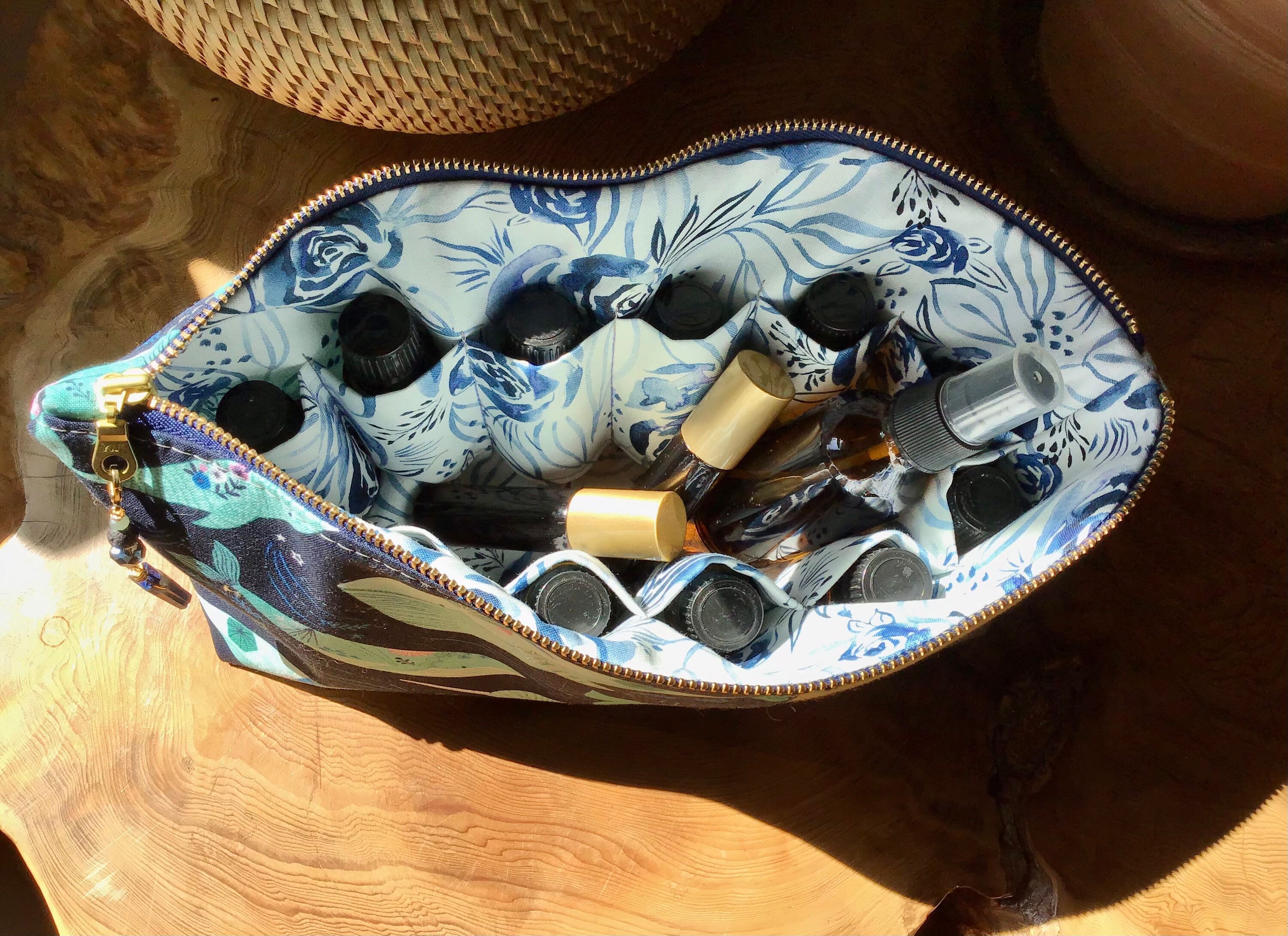 READY TO SHIP 12 Pocket Oil Bag Essential Oil Storage | Etsy