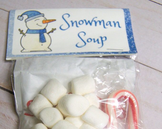 Snowman Soup - Etsy