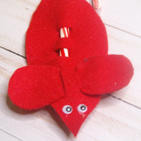 Felt Mouse Ornament - Etsy