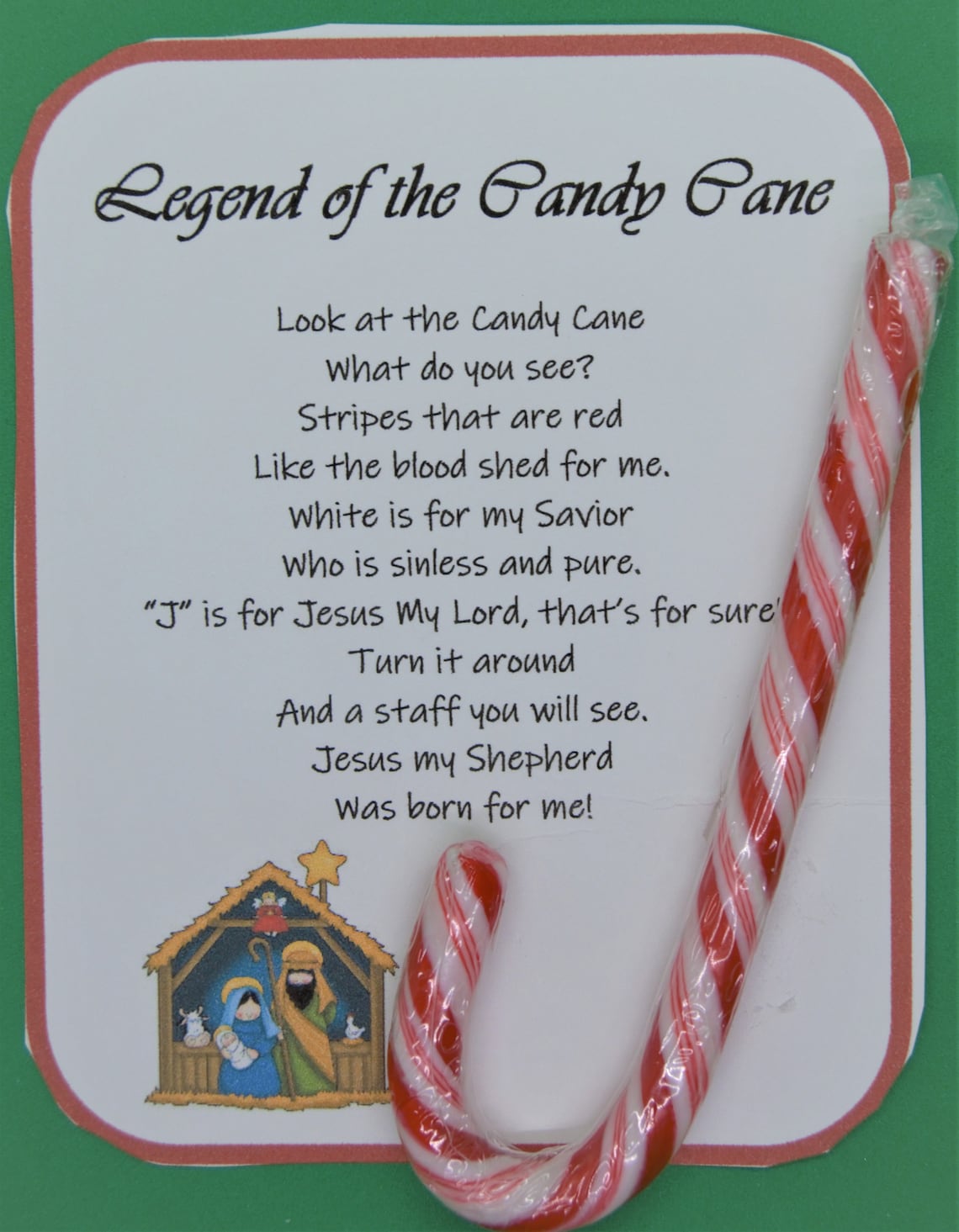 Legend of the Candy Cane | Etsy