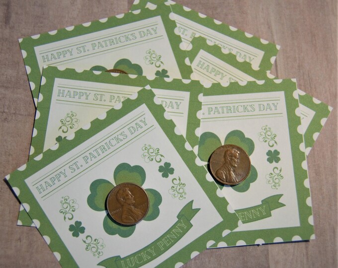 Lucky Penny St. Patrick's Day St Patrick's Day Lucky Penny - Etsy