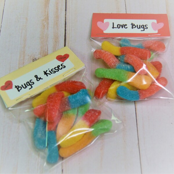 Gummy Worms Bag - Etsy