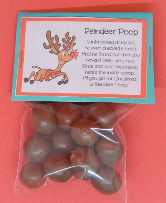 Reindeer Poop - Etsy