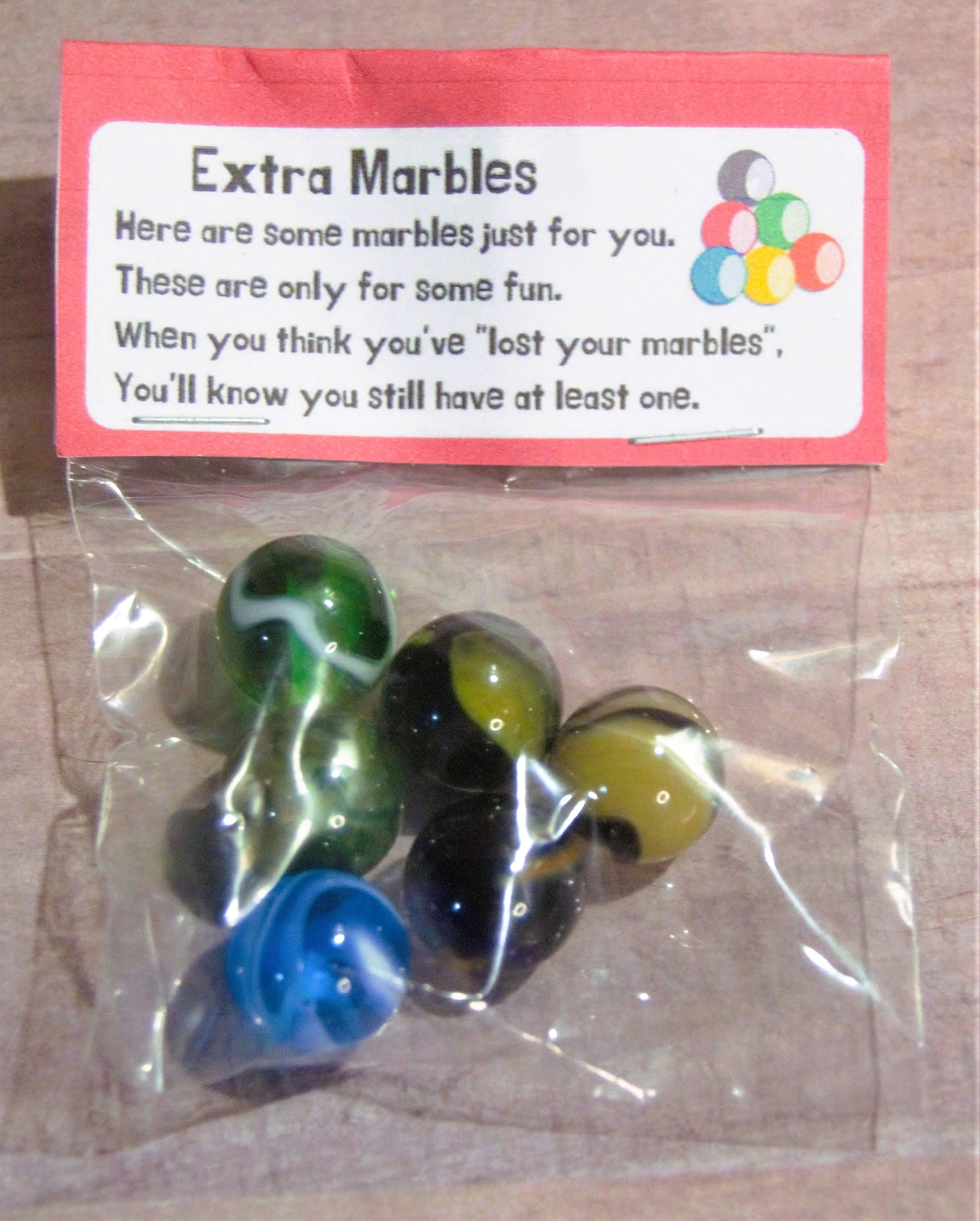 Extra Marbles Lost Your Marbles Gag Gift - Etsy