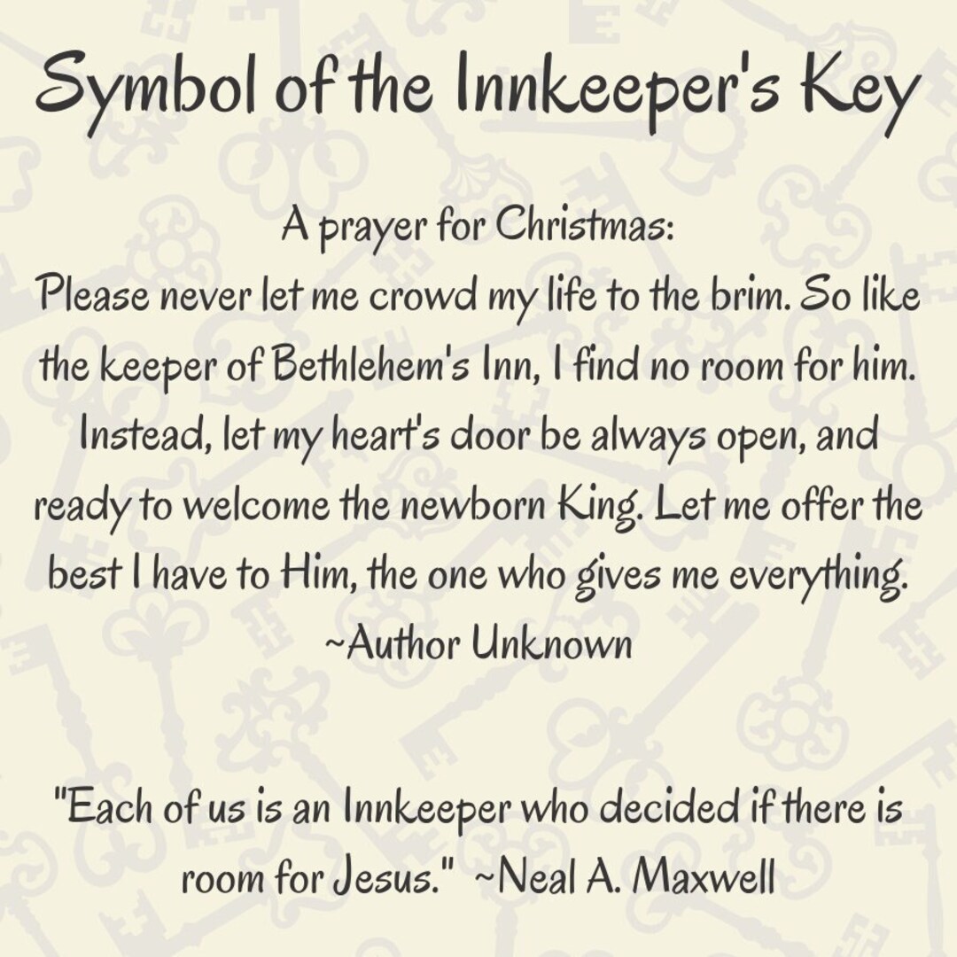Innkeepers Key Digital Label - Etsy