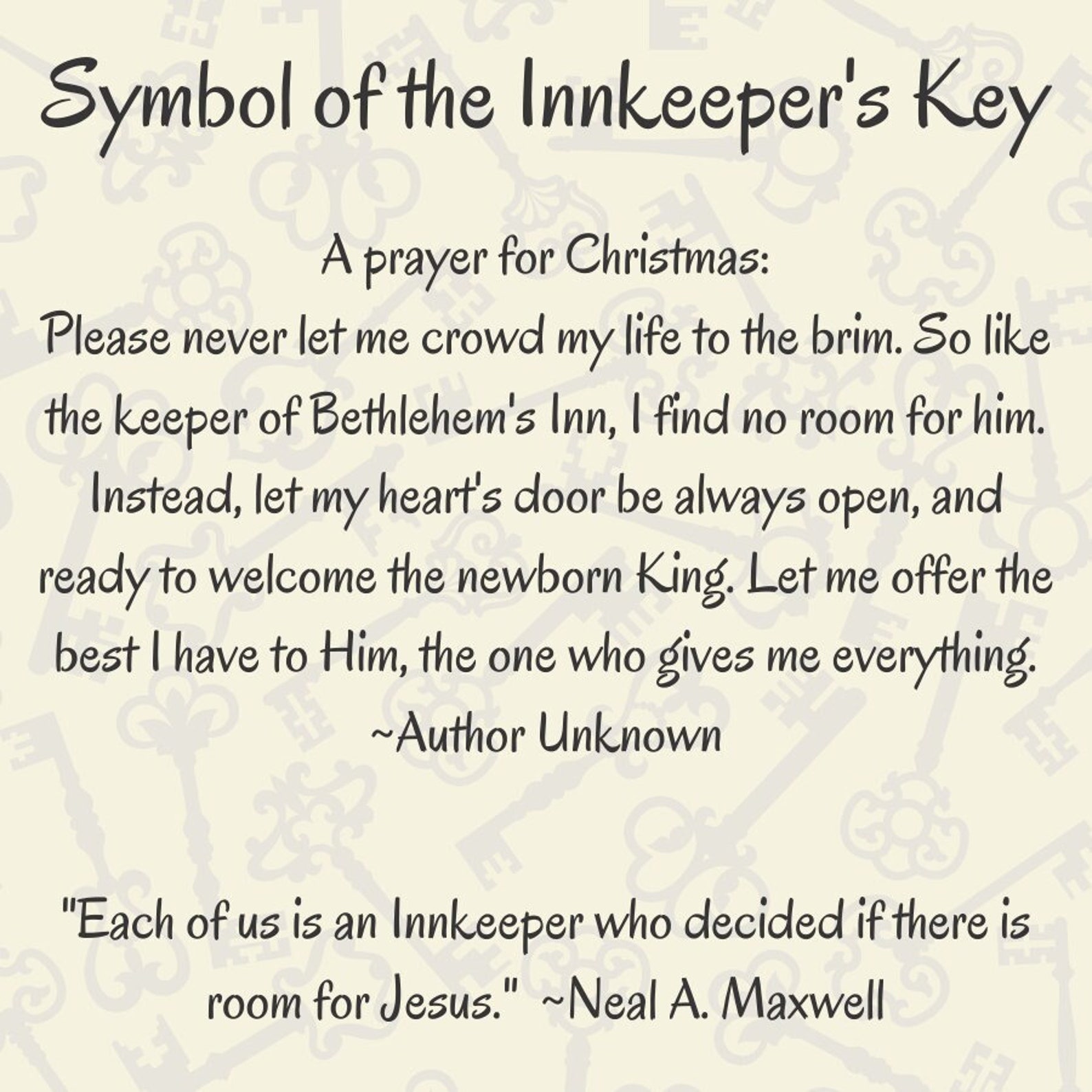 Innkeepers Key Digital Label - Etsy