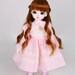 BJD Wig Pigtail Long Curl Hair Ginger for USD Yosd 6-7inch 26cm 1/6 ...