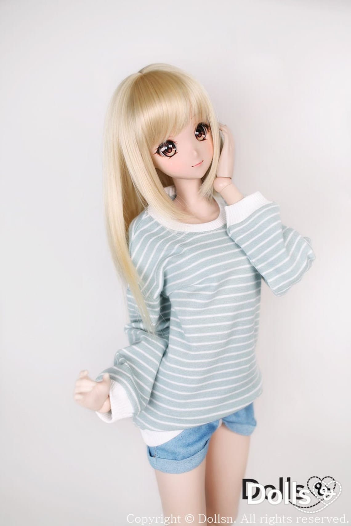 BJD Wig Smart Doll SD Dollfie Dream 8-9 Shag Cut Hair for 60cm | Etsy