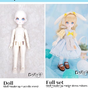 BJD Yosd Usd 26cm Doll bada Full Set 1/6 Size - Etsy