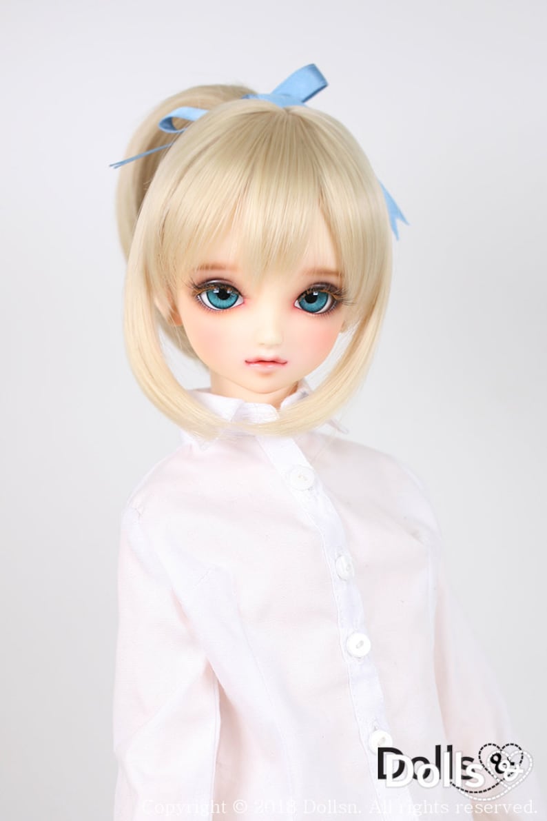 BJD Wig Smart Doll SD Dollfie Dream 8-9 Ponytail Hair for 60cm - Etsy